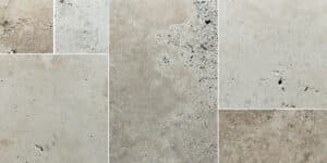 MARMOL TRAVERTINO MINI VERSALLES ALBERTINO MULTIFORMATO PORO ABIERTO ...